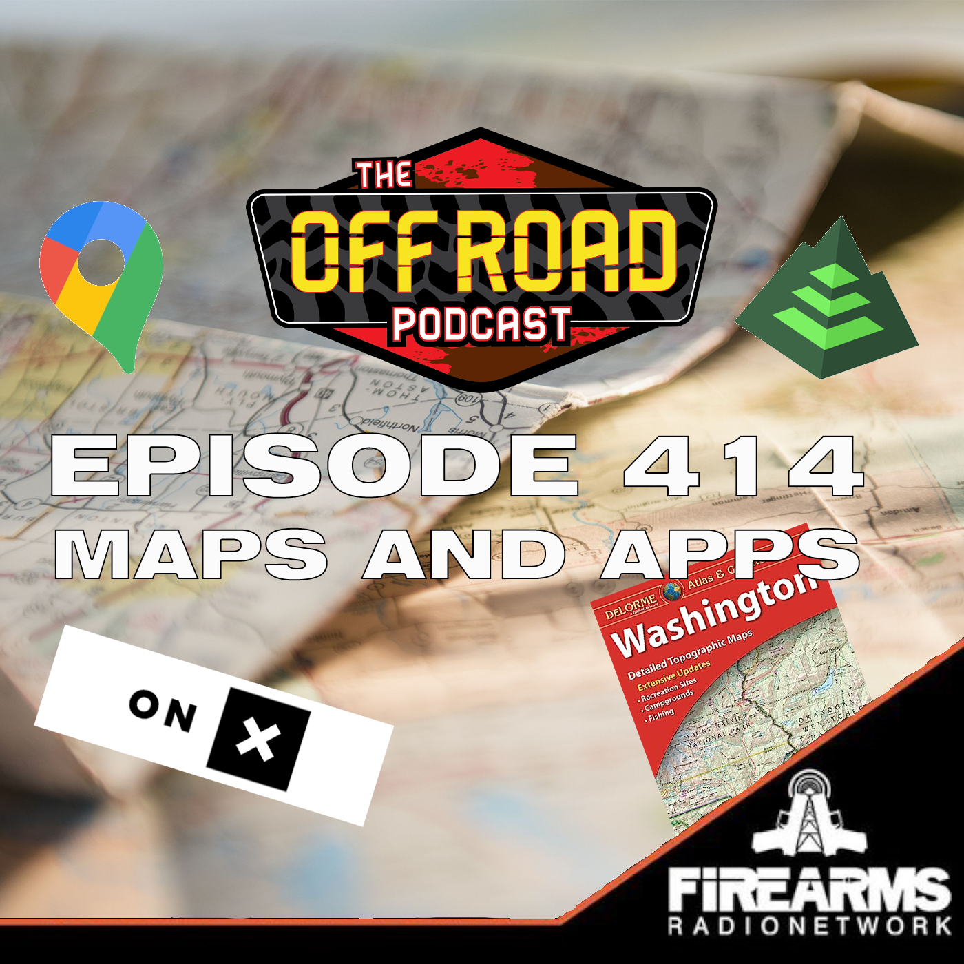 Off Road Podcast 414 - Maps and Apps - Firearms Radio Network